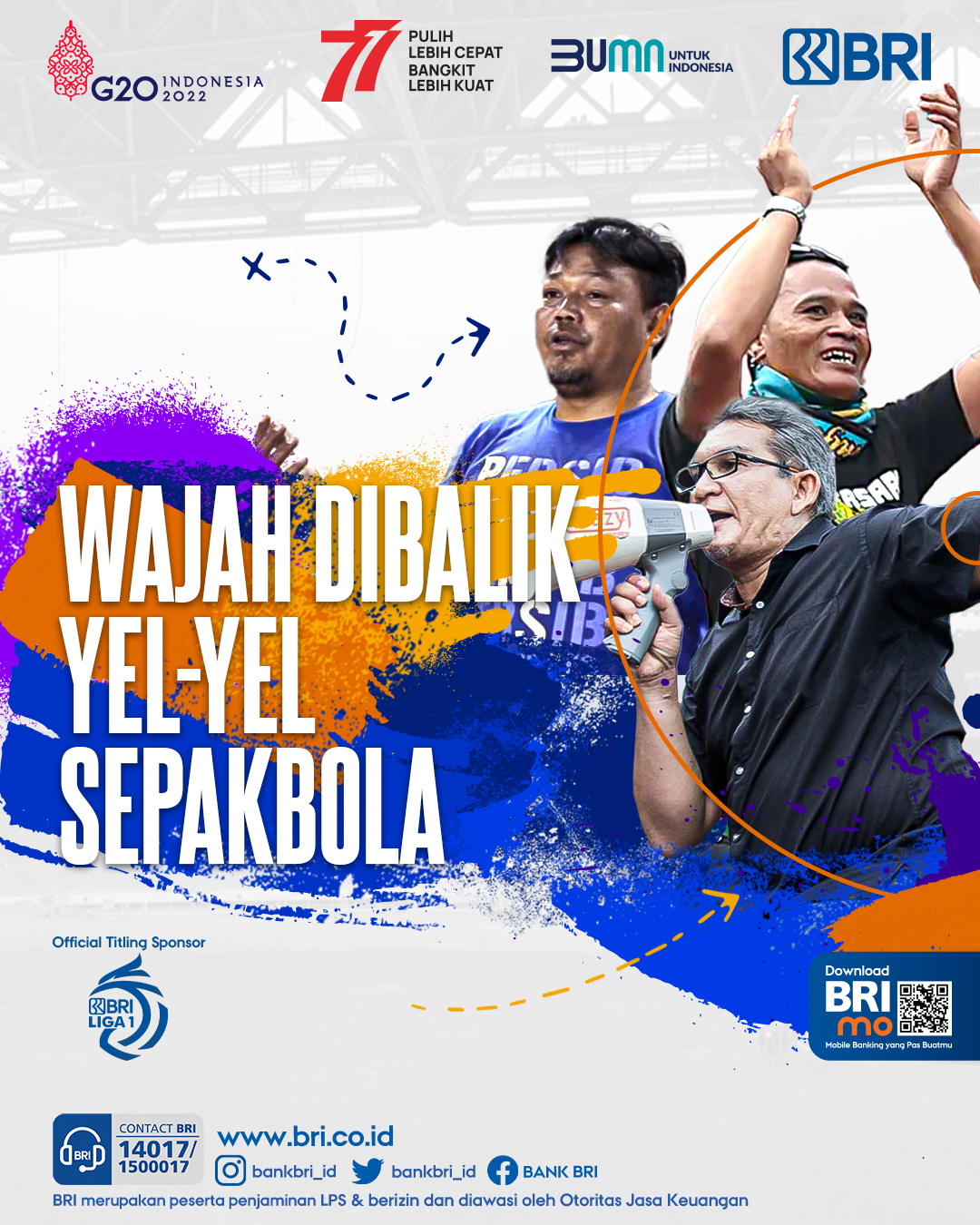 BRI Liga 1 Social Media - Studio Kecil