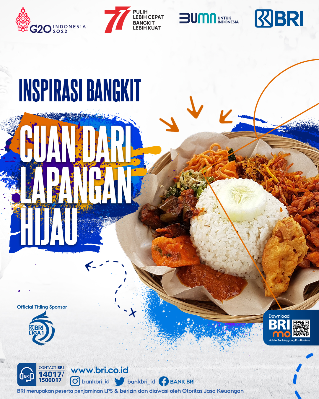 BRI Liga 1 Social Media - Studio Kecil